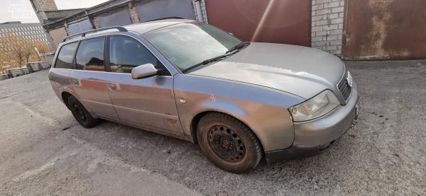 Pelēks Audi A6 2004 Kauņa, ar dzinēja tilpumu 2.50 L un nobraukumu 383 tūkst. km par 499 €, foto 3 vietnē AUTOMOTO.COM.LV