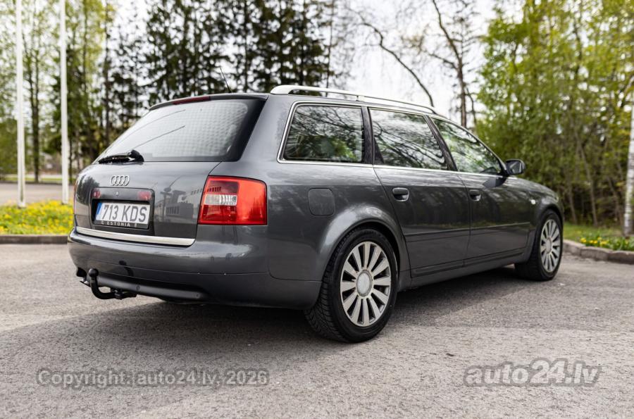 Grey Audi A6 2004 in Tallinn, with an engine capacity of 2.50 L and mileage of 479 thousand km for 1790 €, photo 5 on AUTOMOTO.COM.LV