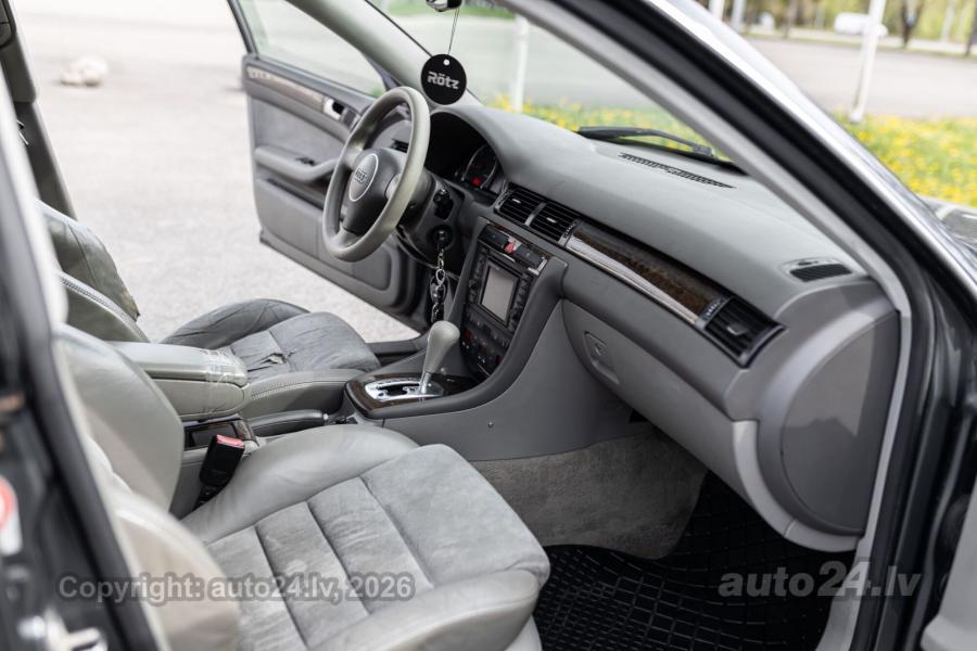 Grey Audi A6 2004 in Tallinn, with an engine capacity of 2.50 L and mileage of 479 thousand km for 1790 €, photo 9 on AUTOMOTO.COM.LV
