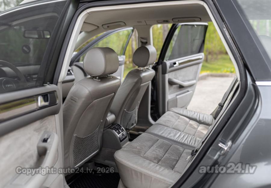Grey Audi A6 2004 in Tallinn, with an engine capacity of 2.50 L and mileage of 479 thousand km for 1790 €, photo 12 on AUTOMOTO.COM.LV