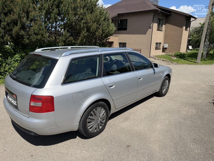 Pelēks Audi A6 2004 Kauņa, ar dzinēja tilpumu 2.50 L un nobraukumu 347 tūkst. km par 1100 €, foto 4 vietnē AUTOMOTO.COM.LV
