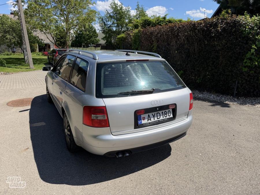 Pelēks Audi A6 2004 Kauņa, ar dzinēja tilpumu 2.50 L un nobraukumu 347 tūkst. km par 1100 €, foto 5 vietnē AUTOMOTO.COM.LV