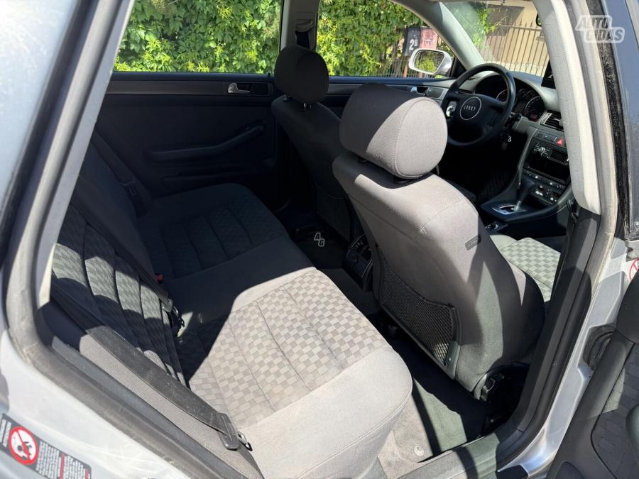 Pelēks Audi A6 2004 Kauņa, ar dzinēja tilpumu 2.50 L un nobraukumu 347 tūkst. km par 1100 €, foto 7 vietnē AUTOMOTO.COM.LV