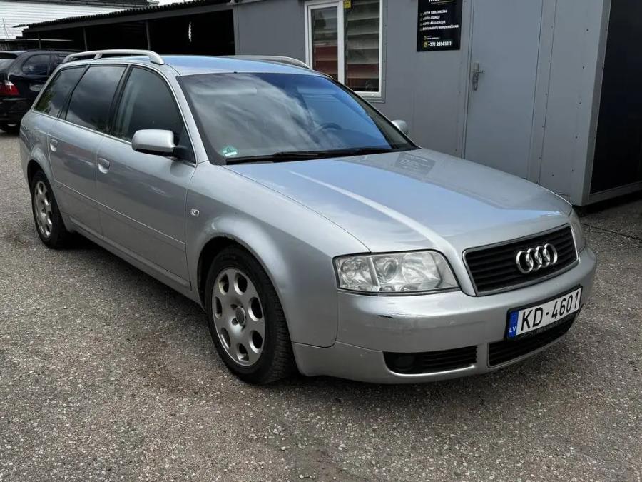 Pelēks Audi A6 2004 Daugavpils, ar dzinēja tilpumu 2.50 L un nobraukumu 303 tūkst. km par 1990 €, foto 1 vietnē AUTOMOTO.COM.LV