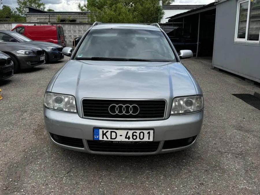 Pelēks Audi A6 2004 Daugavpils, ar dzinēja tilpumu 2.50 L un nobraukumu 303 tūkst. km par 1990 €, foto 3 vietnē AUTOMOTO.COM.LV
