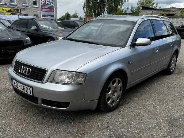 Pelēks Audi A6 2004 Daugavpils, ar dzinēja tilpumu 2.50 L un nobraukumu 303 tūkst. km par 1990 €, foto 3 vietnē AUTOMOTO.COM.LV
