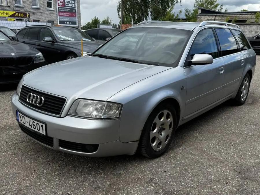 Pelēks Audi A6 2004 Daugavpils, ar dzinēja tilpumu 2.50 L un nobraukumu 303 tūkst. km par 1990 €, foto 4 vietnē AUTOMOTO.COM.LV