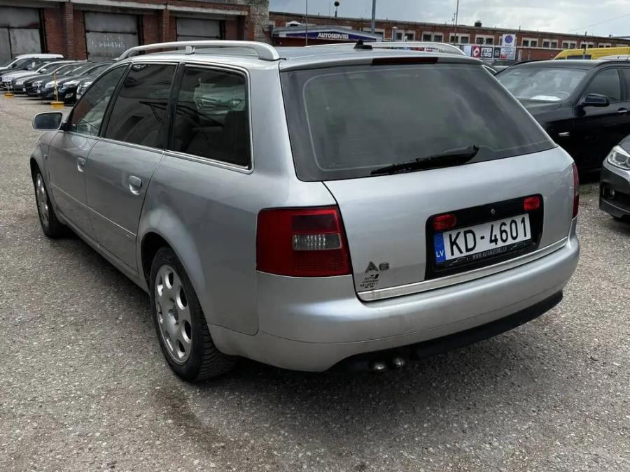 Pelēks Audi A6 2004 Daugavpils, ar dzinēja tilpumu 2.50 L un nobraukumu 303 tūkst. km par 1990 €, foto 5 vietnē AUTOMOTO.COM.LV