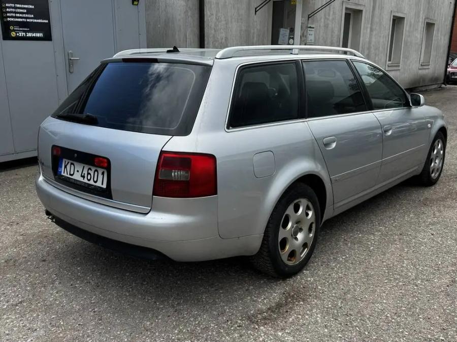Pelēks Audi A6 2004 Daugavpils, ar dzinēja tilpumu 2.50 L un nobraukumu 303 tūkst. km par 1990 €, foto 7 vietnē AUTOMOTO.COM.LV