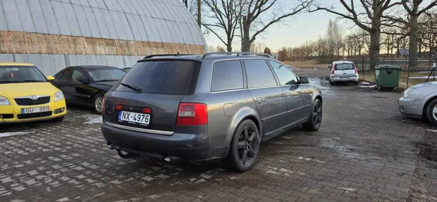 Pelēks Audi A6 2004 Valmiera, ar dzinēja tilpumu 2.50 L un nobraukumu 519 tūkst. km par 1650 €, foto 4 vietnē AUTOMOTO.COM.LV