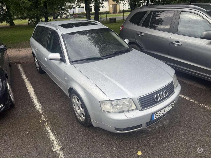 Grey Audi A6 2004 in Vilnius, with an engine capacity of 2.50 L and mileage of 397 thousand km for 750 €, photo 3 on AUTOMOTO.COM.LV