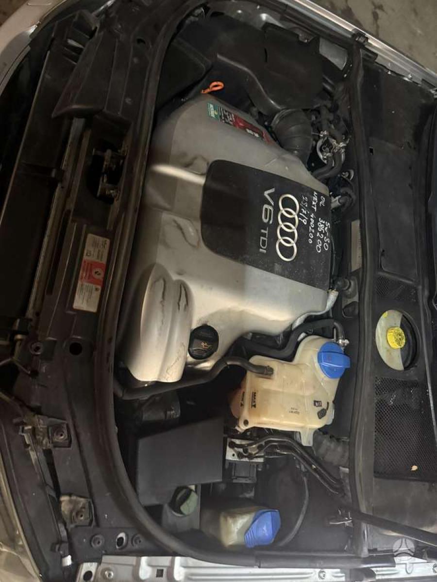 Grey Audi A6 2004 in Vilnius, with an engine capacity of 2.50 L and mileage of 397 thousand km for 750 €, photo 7 on AUTOMOTO.COM.LV