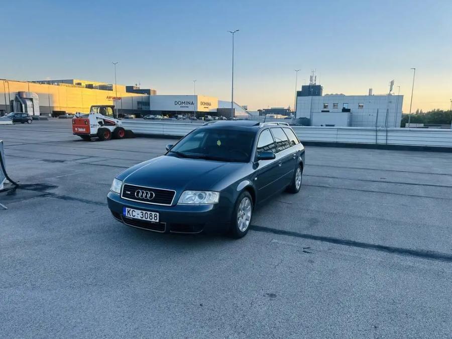 Grey Audi A6 2004 in Riga, with an engine capacity of 2.50 L and mileage of 491 thousand km for 1550 €, photo 1 on AUTOMOTO.COM.LV