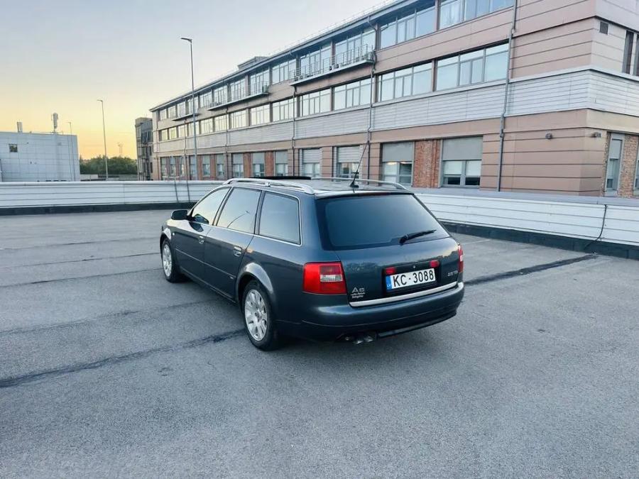 Grey Audi A6 2004 in Riga, with an engine capacity of 2.50 L and mileage of 491 thousand km for 1550 €, photo 6 on AUTOMOTO.COM.LV
