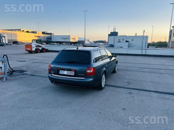 Grey Audi A6 2004 in Riga, with an engine capacity of 2.50 L and mileage of 491 thousand km for 1550 €, photo 7 on AUTOMOTO.COM.LV