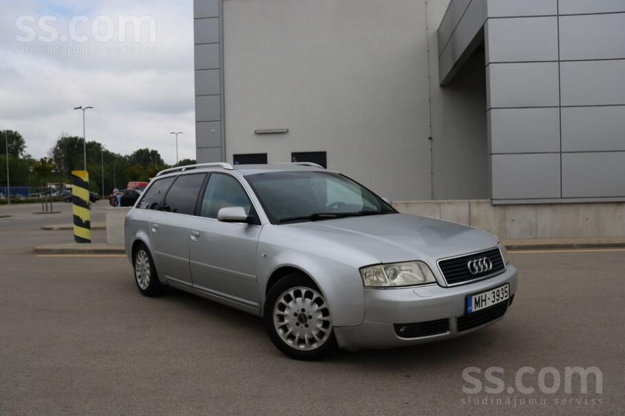 Pelēks Audi A6 2004 Rīga, ar dzinēja tilpumu 2.50 L un nobraukumu 353 tūkst. km par 1490 €, foto 3 vietnē AUTOMOTO.COM.LV