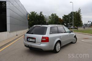 Pelēks Audi A6 2004 Rīga, ar dzinēja tilpumu 2.50 L un nobraukumu 353 tūkst. km par 1490 €, foto 5 vietnē AUTOMOTO.COM.LV