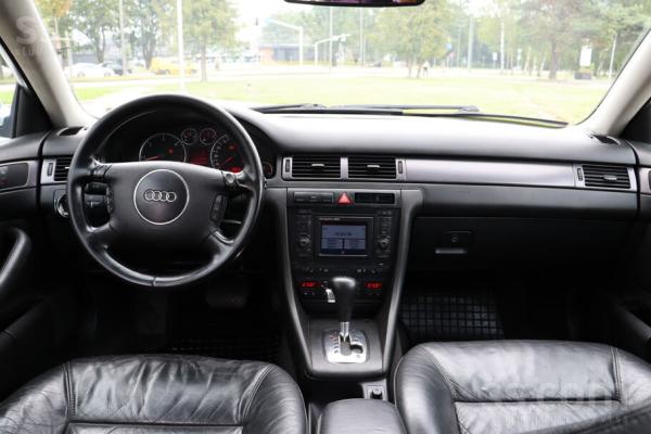 Grey Audi A6 2004 in Riga, with an engine capacity of 2.50 L and mileage of 353 thousand km for 1490 €, photo 5 on AUTOMOTO.COM.LV
