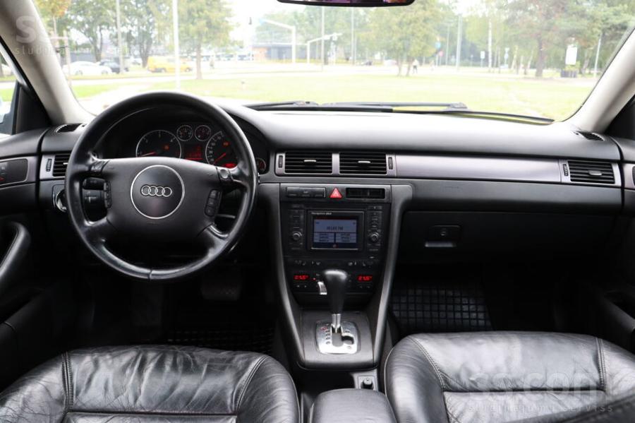 Pelēks Audi A6 2004 Rīga, ar dzinēja tilpumu 2.50 L un nobraukumu 353 tūkst. km par 1490 €, foto 6 vietnē AUTOMOTO.COM.LV