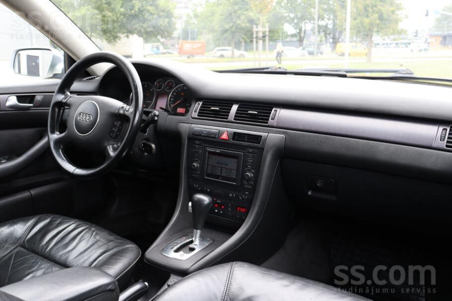 Pelēks Audi A6 2004 Rīga, ar dzinēja tilpumu 2.50 L un nobraukumu 353 tūkst. km par 1490 €, foto 7 vietnē AUTOMOTO.COM.LV
