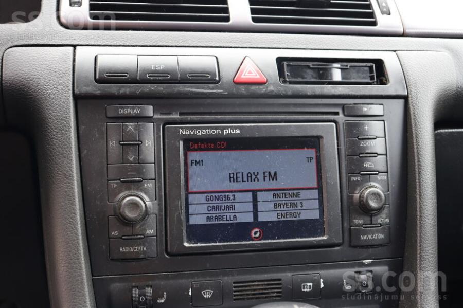 Pelēks Audi A6 2004 Rīga, ar dzinēja tilpumu 2.50 L un nobraukumu 353 tūkst. km par 1490 €, foto 11 vietnē AUTOMOTO.COM.LV