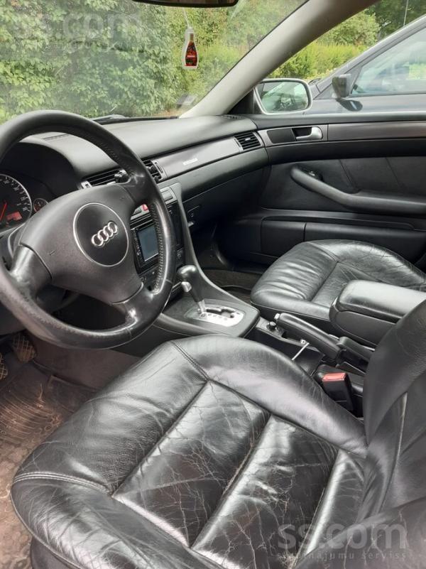 Pelēks Audi A6 2004 Daugavpils, ar dzinēja tilpumu 2.50 L un nobraukumu 341 tūkst. km par 1100 €, foto 4 vietnē AUTOMOTO.COM.LV