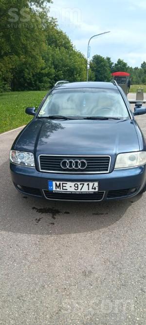 Grey Audi A6 2004 in Daugavpils, with an engine capacity of 2.50 L and mileage of 344 thousand km for 1700 €, photo  on AUTOMOTO.COM.LV