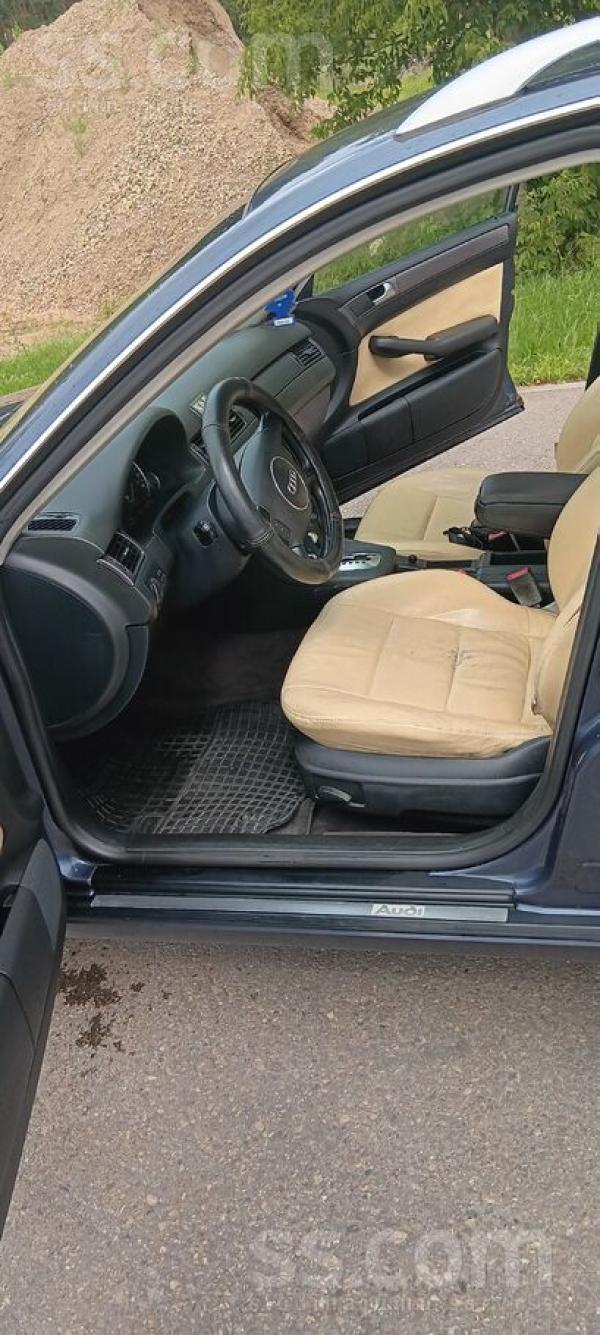 Pelēks Audi A6 2004 Daugavpils, ar dzinēja tilpumu 2.50 L un nobraukumu 344 tūkst. km par 1700 €, foto 6 vietnē AUTOMOTO.COM.LV