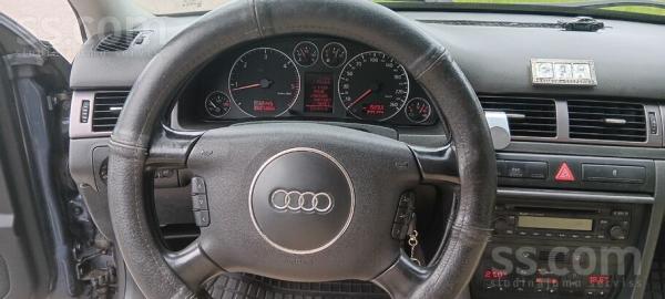 Pelēks Audi A6 2004 Daugavpils, ar dzinēja tilpumu 2.50 L un nobraukumu 344 tūkst. km par 1700 €, foto 7 vietnē AUTOMOTO.COM.LV