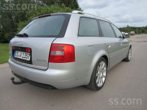 Grey Audi A6 2004 in Rezekne, with an engine capacity of 2.50 L and mileage of 138 thousand km for 2000 €, photo 5 on AUTOMOTO.COM.LV