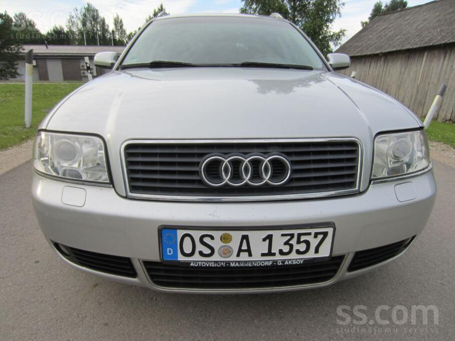 Grey Audi A6 2004 in Rezekne, with an engine capacity of 2.50 L and mileage of 138 thousand km for 2000 €, photo 8 on AUTOMOTO.COM.LV