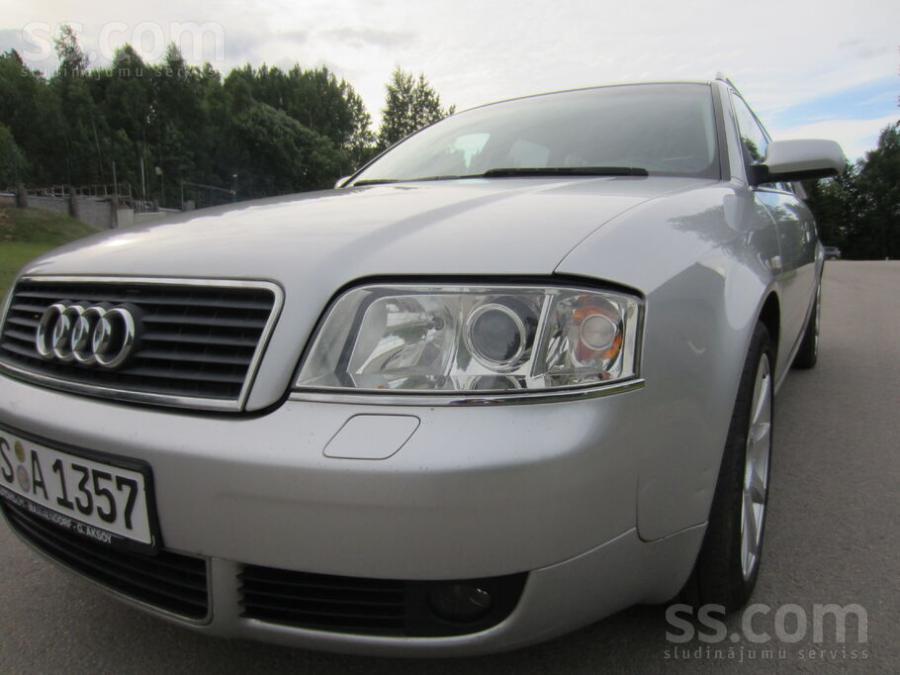 Grey Audi A6 2004 in Rezekne, with an engine capacity of 2.50 L and mileage of 138 thousand km for 2000 €, photo 9 on AUTOMOTO.COM.LV