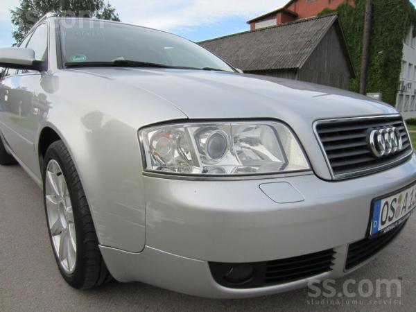 Pelēks Audi A6 2004 Rēzekne, ar dzinēja tilpumu 2.50 L un nobraukumu 138 tūkst. km par 2000 €, foto 9 vietnē AUTOMOTO.COM.LV