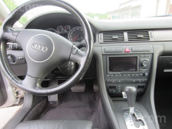 Pelēks Audi A6 2004 Rēzekne, ar dzinēja tilpumu 2.50 L un nobraukumu 138 tūkst. km par 2000 €, foto 10 vietnē AUTOMOTO.COM.LV
