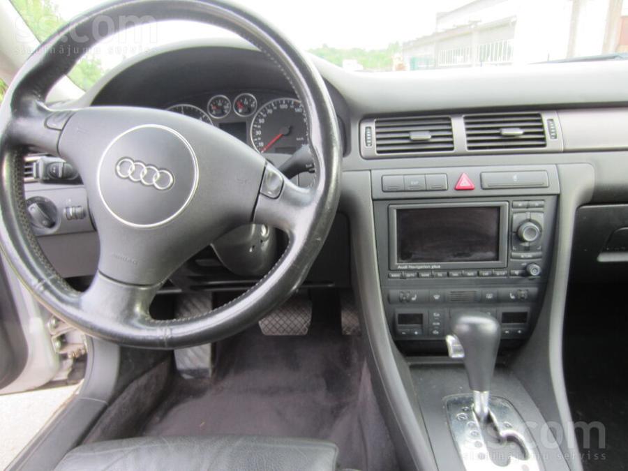 Grey Audi A6 2004 in Rezekne, with an engine capacity of 2.50 L and mileage of 138 thousand km for 2000 €, photo 11 on AUTOMOTO.COM.LV