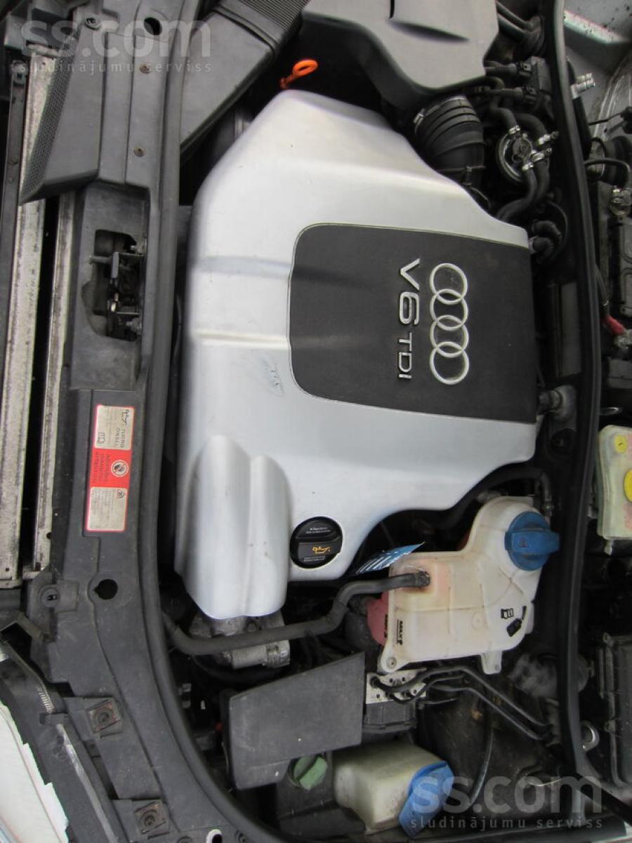 Grey Audi A6 2004 in Rezekne, with an engine capacity of 2.50 L and mileage of 138 thousand km for 2000 €, photo 16 on AUTOMOTO.COM.LV