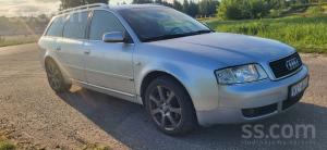 Grey Audi A6 2004 in Daugavpils, with an engine capacity of 2.50 L and mileage of 335 thousand km for 950 €, photo 3 on AUTOMOTO.COM.LV