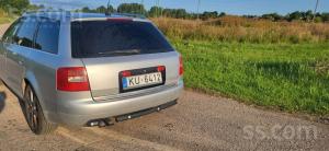 Grey Audi A6 2004 in Daugavpils, with an engine capacity of 2.50 L and mileage of 335 thousand km for 950 €, photo 4 on AUTOMOTO.COM.LV