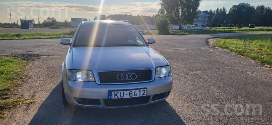 Grey Audi A6 2004 in Daugavpils, with an engine capacity of 2.50 L and mileage of 335 thousand km for 950 €, photo 5 on AUTOMOTO.COM.LV