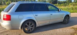 Grey Audi A6 2004 in Daugavpils, with an engine capacity of 2.50 L and mileage of 335 thousand km for 950 €, photo 6 on AUTOMOTO.COM.LV
