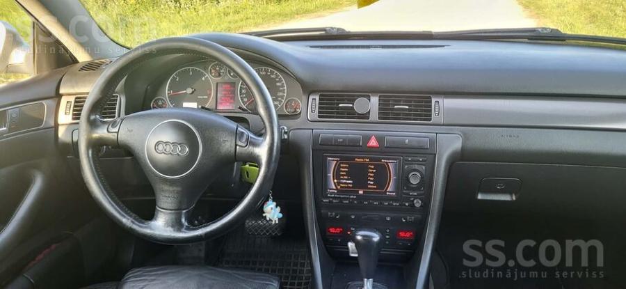Grey Audi A6 2004 in Daugavpils, with an engine capacity of 2.50 L and mileage of 335 thousand km for 950 €, photo 9 on AUTOMOTO.COM.LV