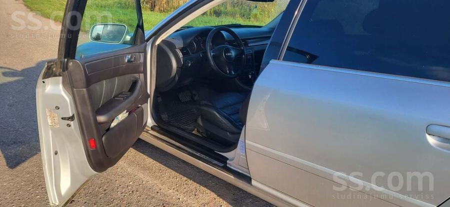Grey Audi A6 2004 in Daugavpils, with an engine capacity of 2.50 L and mileage of 335 thousand km for 950 €, photo 11 on AUTOMOTO.COM.LV