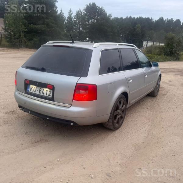Grey Audi A6 2004 in Daugavpils, with an engine capacity of 2.40 L and mileage of 335 thousand km for 1350 €, photo 1 on AUTOMOTO.COM.LV