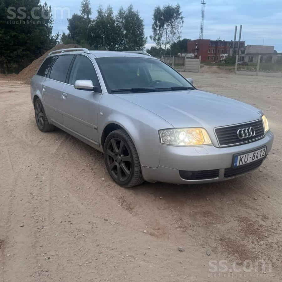 Grey Audi A6 2004 in Daugavpils, with an engine capacity of 2.40 L and mileage of 335 thousand km for 1350 €, photo 3 on AUTOMOTO.COM.LV