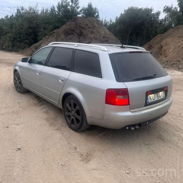 Grey Audi A6 2004 in Daugavpils, with an engine capacity of 2.40 L and mileage of 335 thousand km for 1350 €, photo 6 on AUTOMOTO.COM.LV