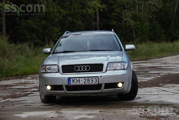 Pelēks Audi A6 2004 Alūksne, ar dzinēja tilpumu 2.50 L un nobraukumu 396 tūkst. km par 1600 €, foto 1 vietnē AUTOMOTO.COM.LV