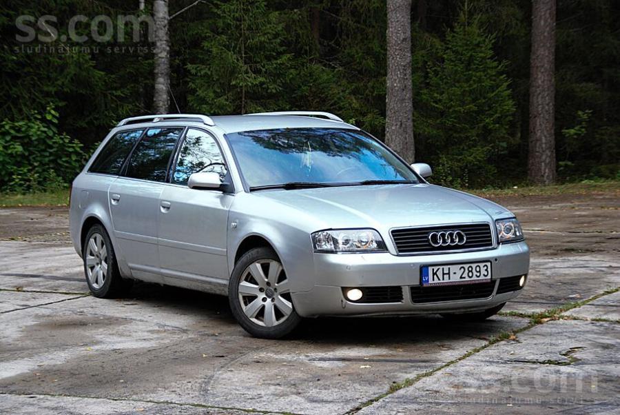Pelēks Audi A6 2004 Alūksne, ar dzinēja tilpumu 2.50 L un nobraukumu 396 tūkst. km par 1600 €, foto 3 vietnē AUTOMOTO.COM.LV