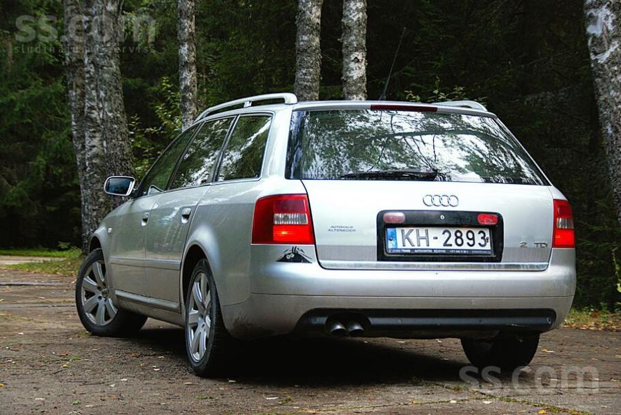 Pelēks Audi A6 2004 Alūksne, ar dzinēja tilpumu 2.50 L un nobraukumu 396 tūkst. km par 1600 €, foto 6 vietnē AUTOMOTO.COM.LV