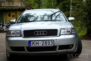 Pelēks Audi A6 2004 Alūksne, ar dzinēja tilpumu 2.50 L un nobraukumu 396 tūkst. km par 1600 €, foto 7 vietnē AUTOMOTO.COM.LV