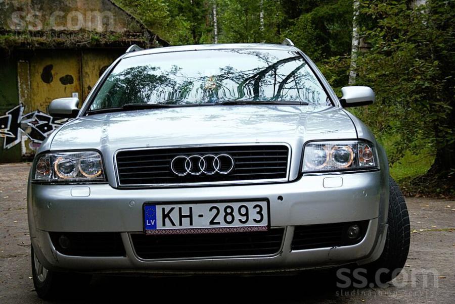 Pelēks Audi A6 2004 Alūksne, ar dzinēja tilpumu 2.50 L un nobraukumu 396 tūkst. km par 1600 €, foto 7 vietnē AUTOMOTO.COM.LV